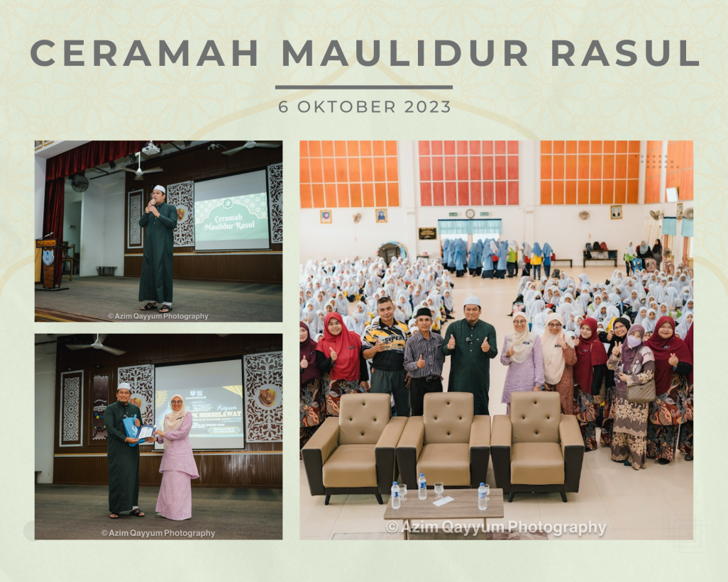 PROGRAM RPK BERSELAWAT DAN CERAMAH MAULIDUR RASUL – SMK RAJA PEREMPUAN ...